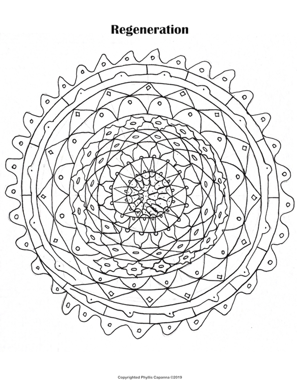 Wellness Coloring Pages – Possibility Printables